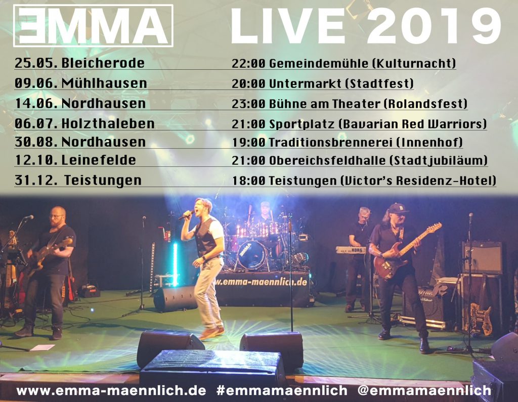 EMMA LIVE 2019 – EMMA MÄNNLICH